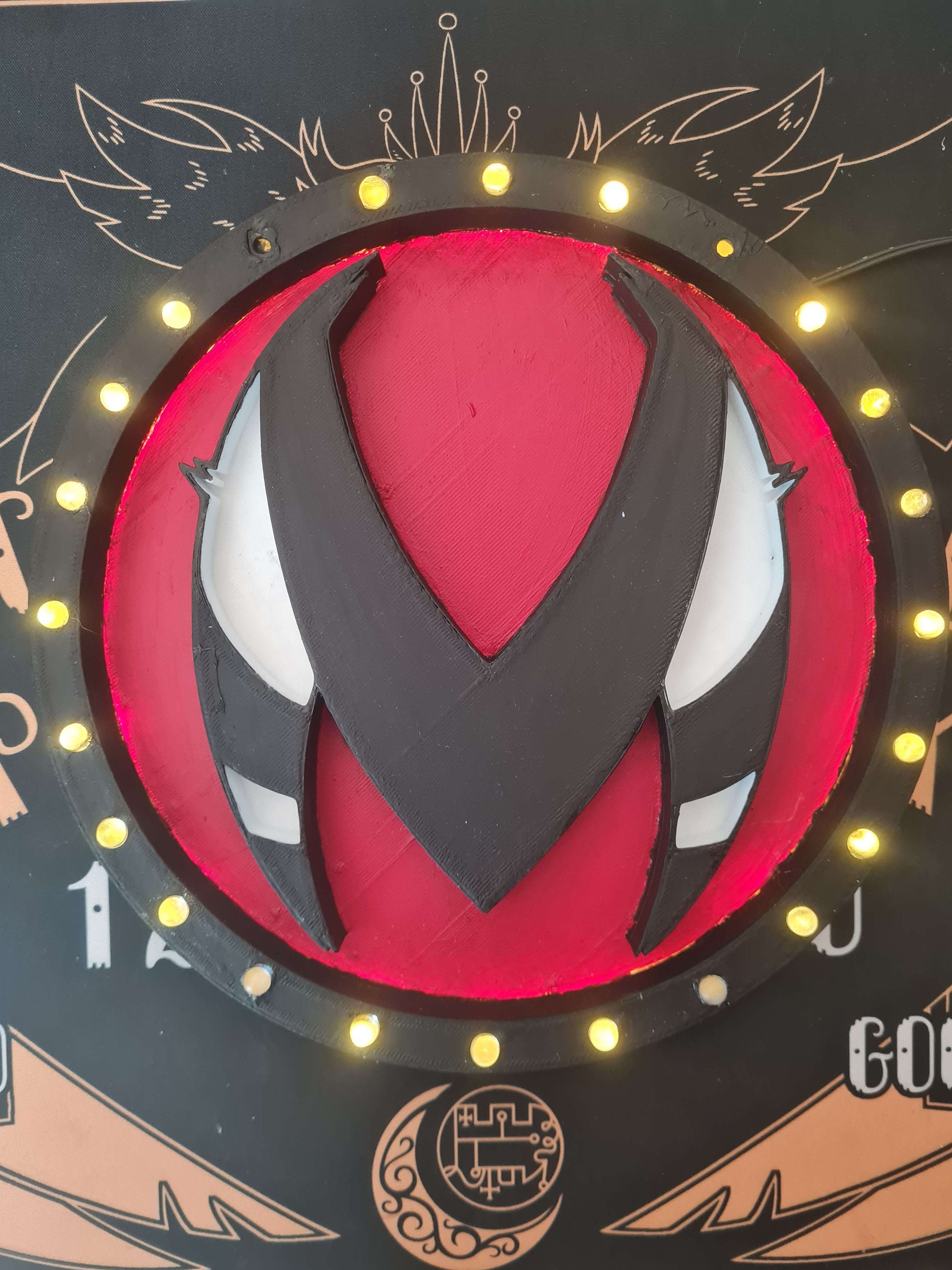 Light Sign: Helluva Boss imp Logo - Etsy