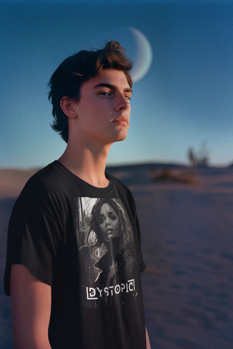 Cyberpunk Dystopian T-shirt Men Women | Futuristic Techwear | Dark ...