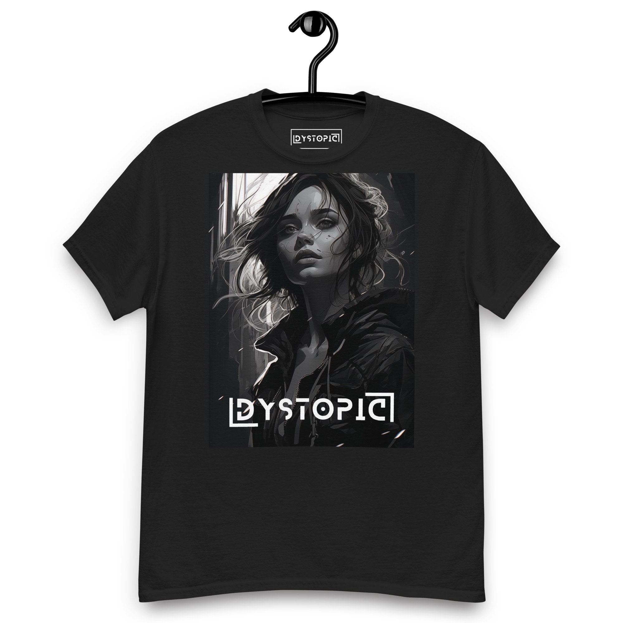 Cyberpunk Dystopian T-shirt Men Women | Futuristic Techwear | Dark ...