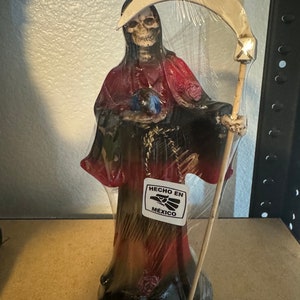 8 Inch Santa Muerte 7 Veces Reversible Solid - Etsy
