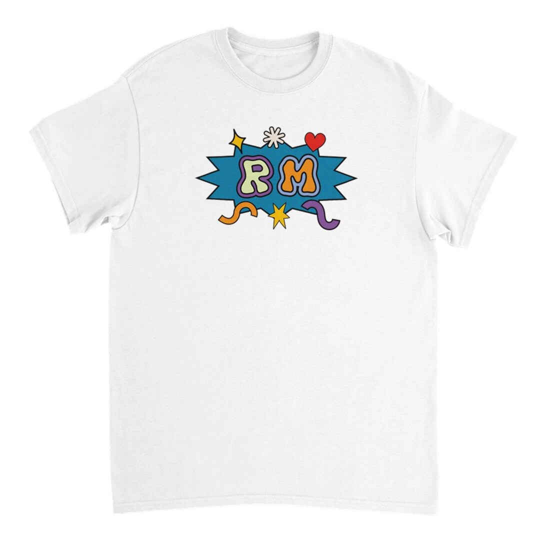 BTS RM Cartoon Logo - Etsy