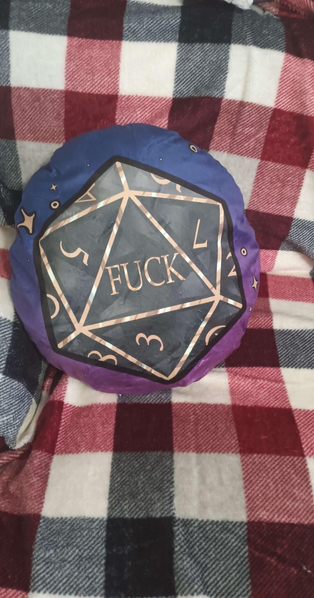 Critical Fail D&D D20 Soft Plush Pillowcase - Etsy