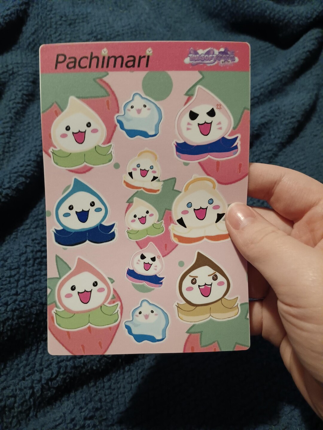Overwatch/overwatch 2 Pachimari Sticker Sheet. Show Your Love of ...
