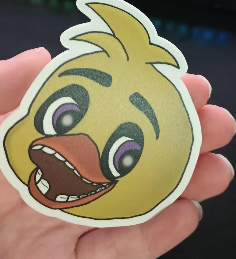 Five Nights at Freddy's Chica Sticker Waterproof & UV Resistant - Etsy