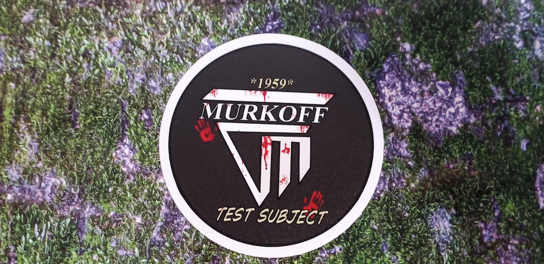 Murkoff Outlast Test Subject Waterproof & UV Resistant Sticker - Etsy