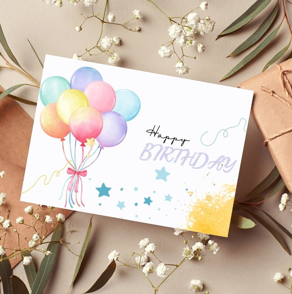 Happy Birthday Card Funny | Happy Birthday Card Card for Her | Happy ...
