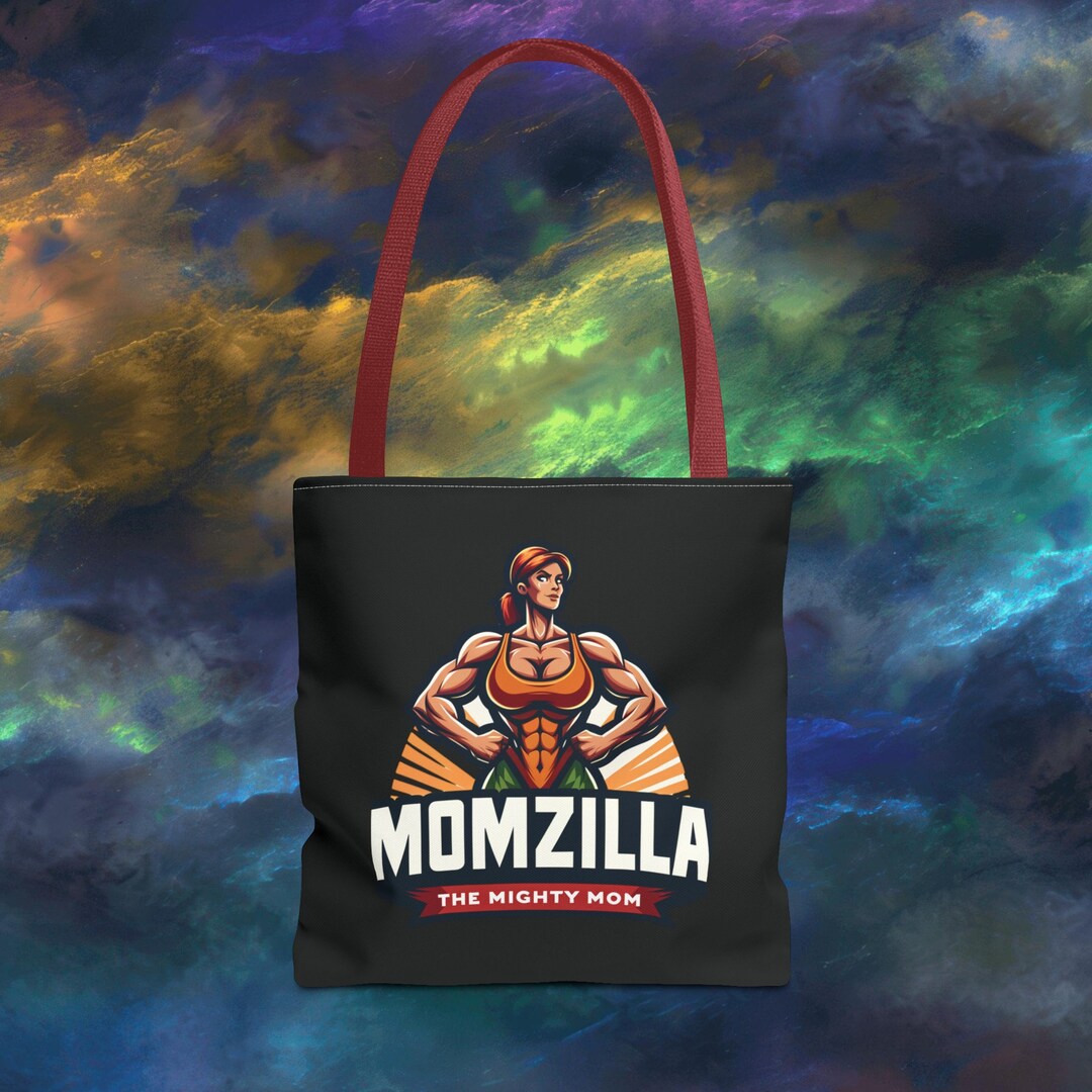 Momzilla the Mighty Mom Superhero Tote Bag, Mother's Day Gift ...