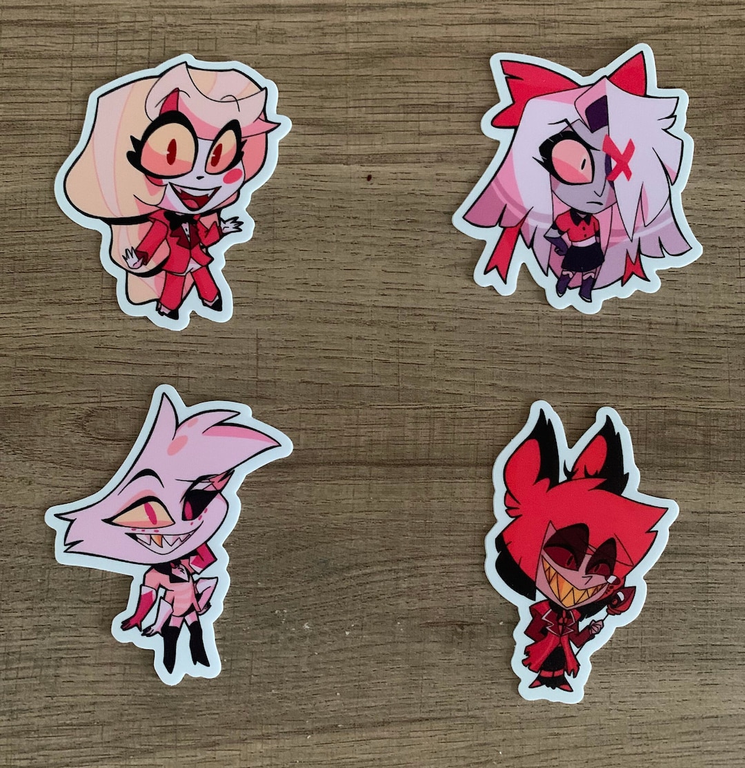 Hazbin Hotel Stickers - Etsy