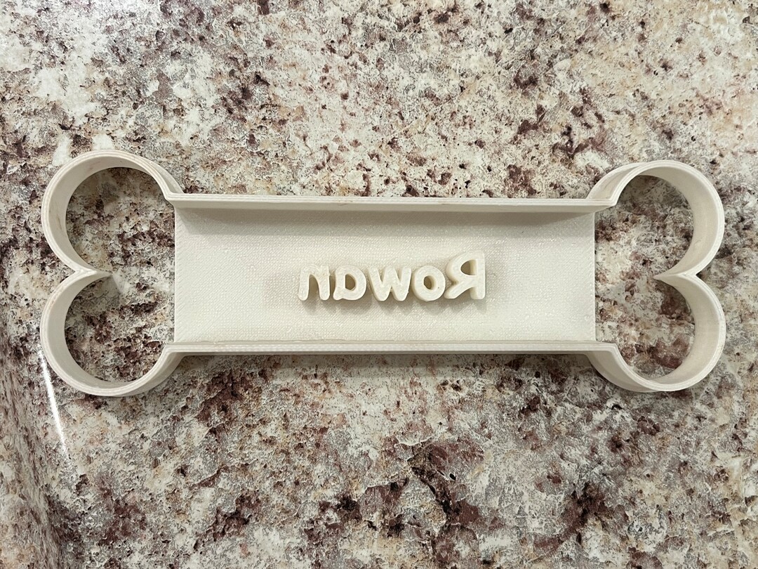 Personalized Dog Bone Cutter With Custom Names, Dog Treats, Cookies ...