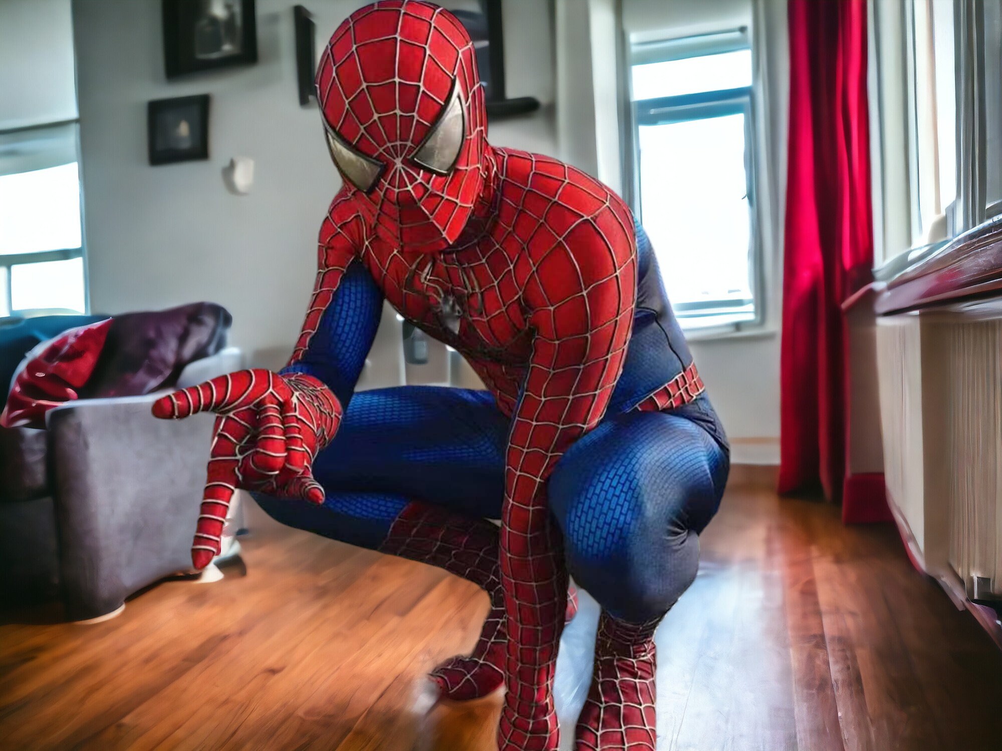 Spiderman Cosplay Men TASM Halloween Costume, TASM Spiderman Zentai ...