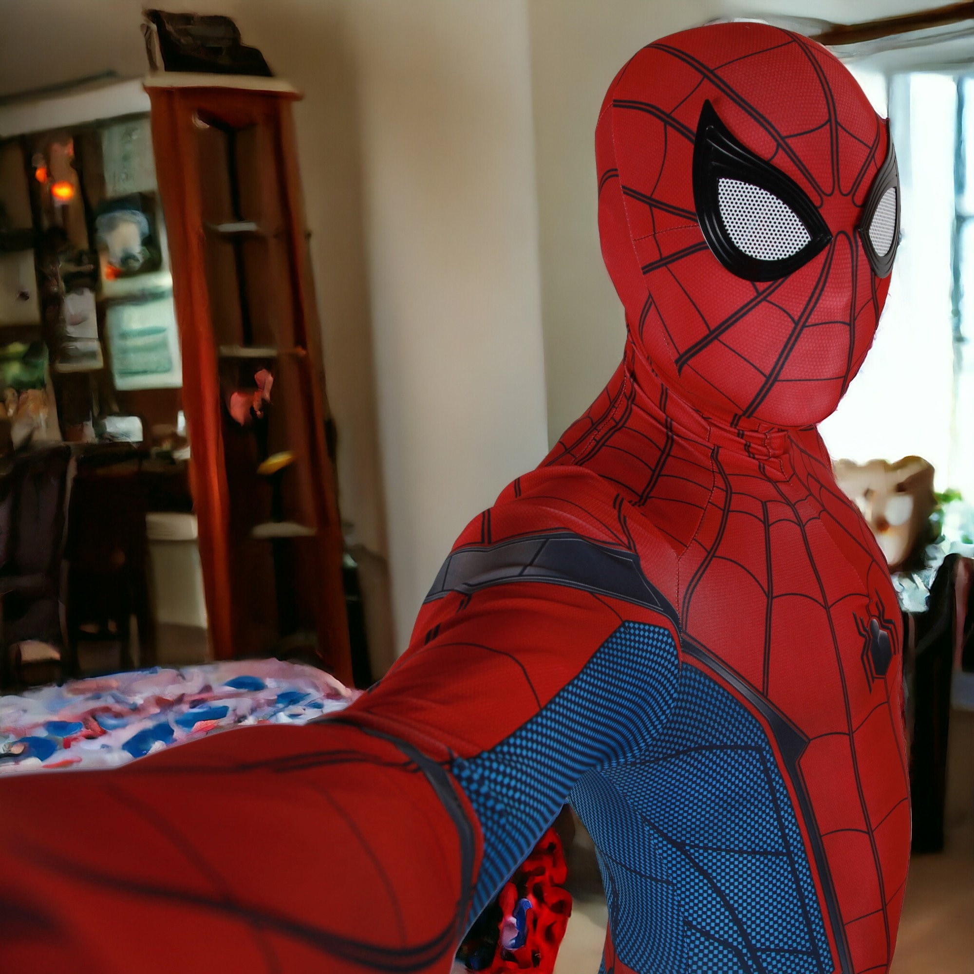 Men TASM Spiderman Cosplay Halloween Costume, TASM Spiderman Zentai ...