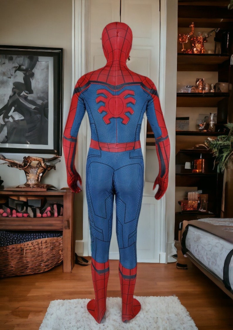 Men TASM Spiderman Cosplay Halloween Costume, TASM Spiderman Zentai ...