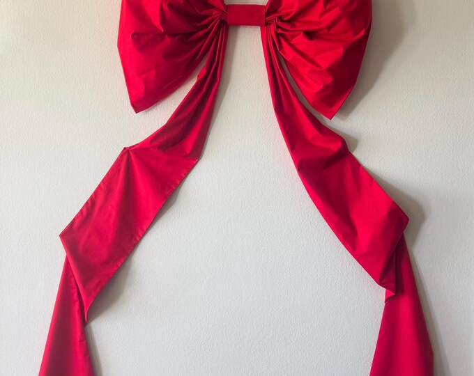 Big Red Bow, Loveshackfancy Inspired, Large Red Bow, Birthday Party ...