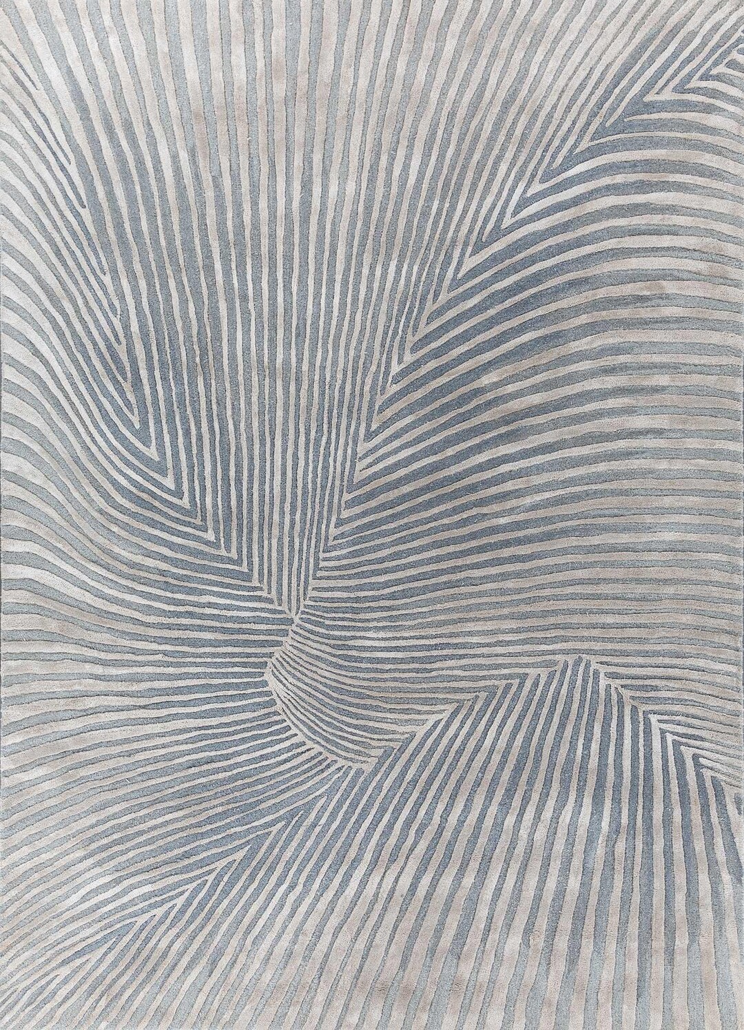 Hand Tufted New Branded Modern Wool Area Rug Hand Made Carpet Blue - Etsy