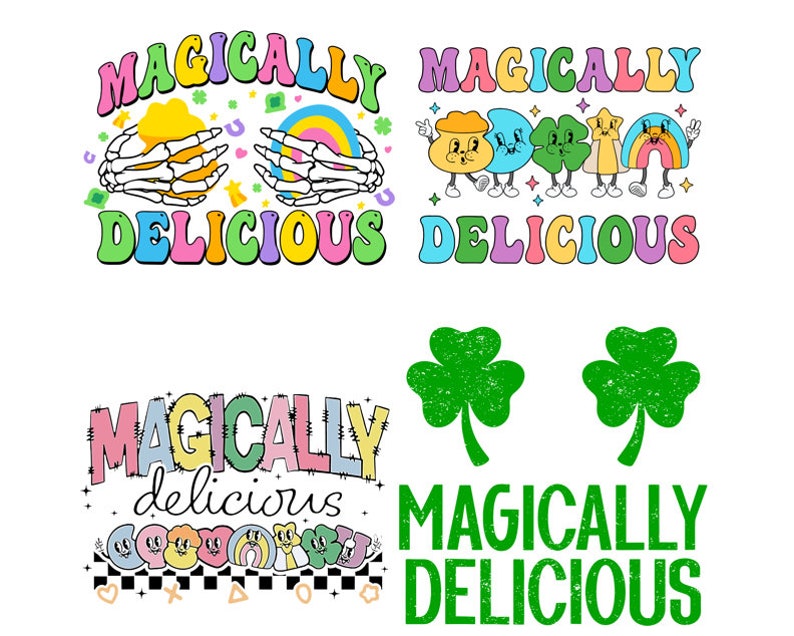 Magically Delicious St Patrick's Day Marshmallows PNG Sublimation ...