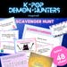 Kpop Demon Hunters Themed Scavenger Hunt - Printable Party Game With 48 ...