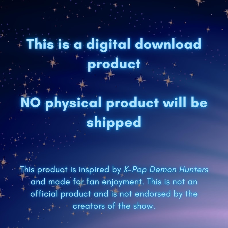 Kpop Demon Hunters Themed Scavenger Hunt - Printable Party Game With 48 ...