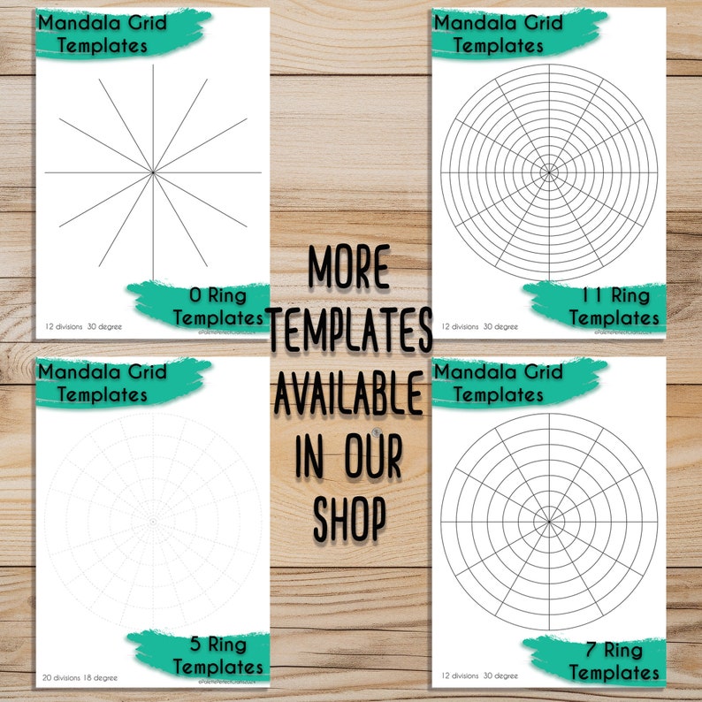 11 Doodle Practice Templates Zen Doodles, A4 & Us Paper Size Templates ...