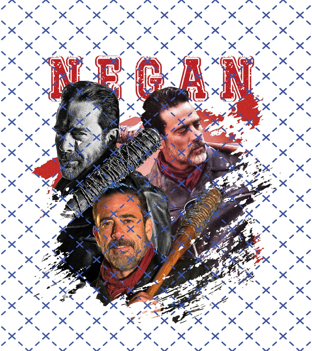 Retro Negan Shirt File PNG, Negan-90s, Limited Negan Vintage - Etsy