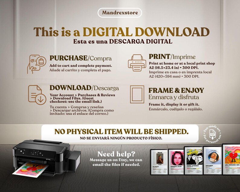 NSQK – ATP 3x1 Printable Album Poster, Urban Latin Trap Aesthetic Wall ...
