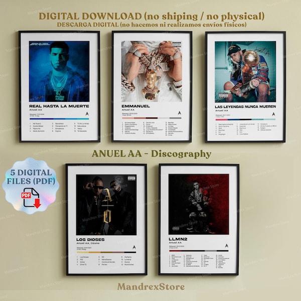 Bad Bunny and Anuel - Etsy