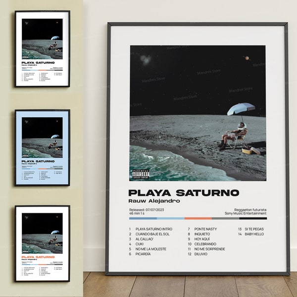 Rauw Alejandro Album Covers - Etsy