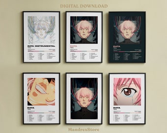 TAINY / DATA / Imprimible digital, portada del álbum, póster ...