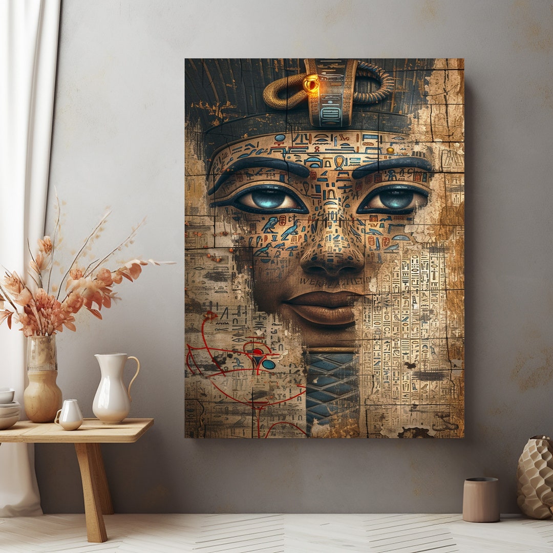 Egpyt Canvas, Eye of Horus Canvas, Frame Option Canvas, Ancient ...