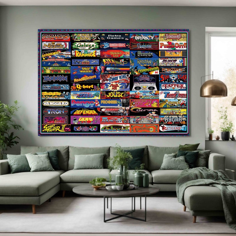 Gamer Decor - Etsy