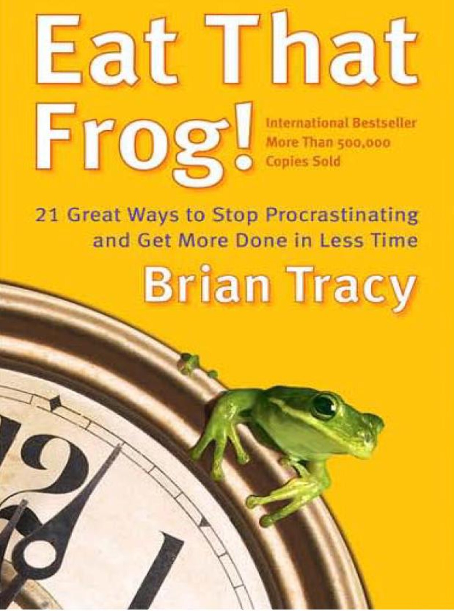 Eat That Frog by Bryan Tracey - Etsy