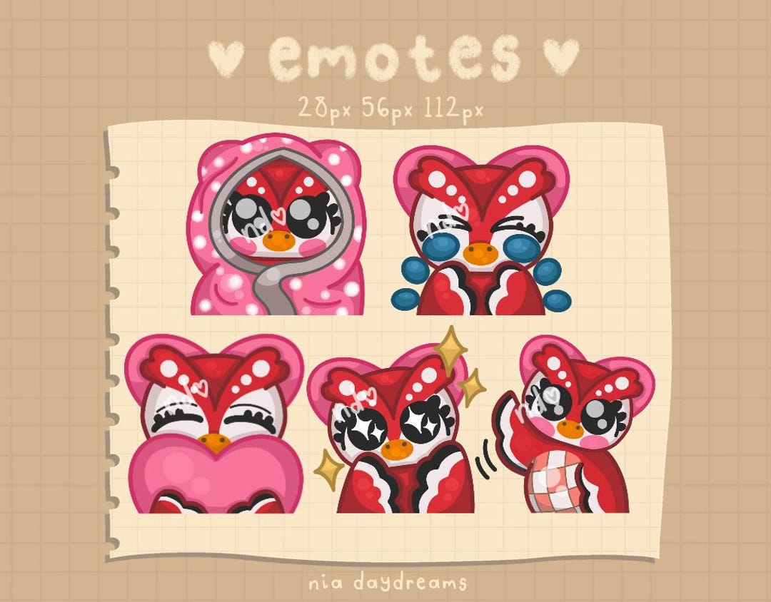 ACNH Celeste Emote Pack for Twitch and Discord - Etsy