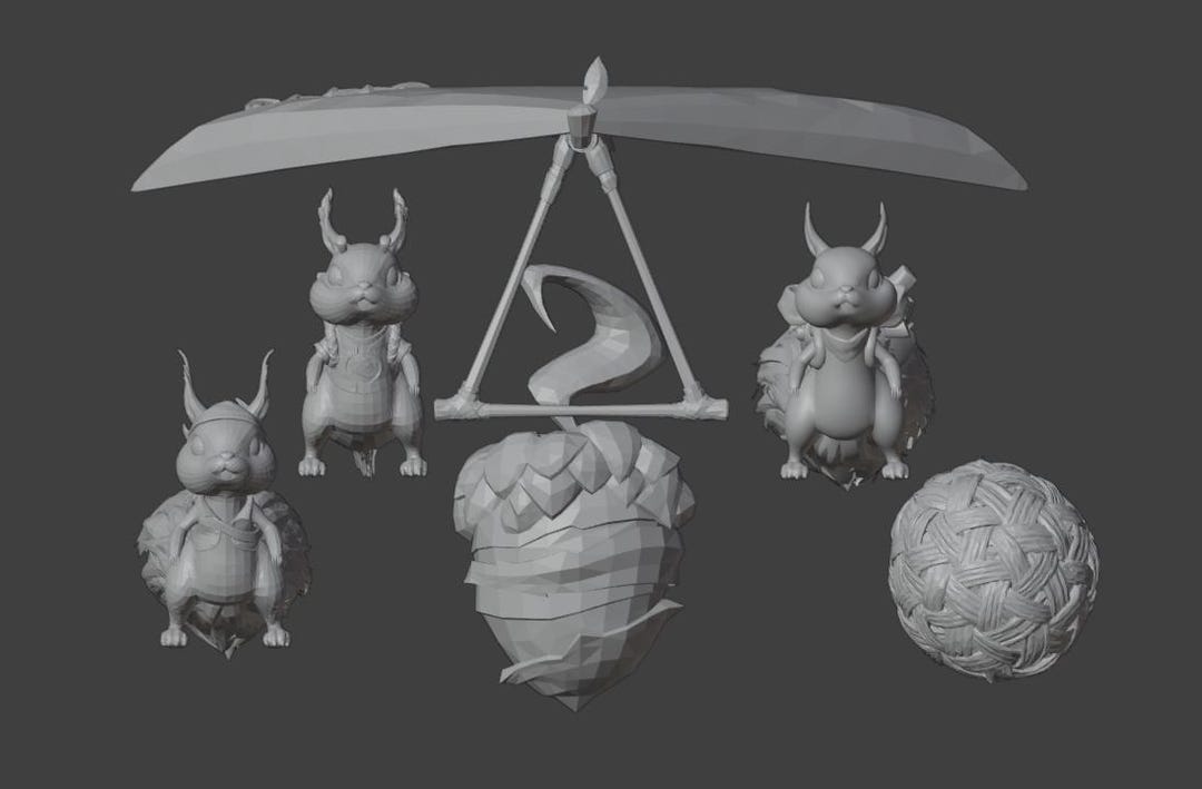 Marvel Rivals | Squirrel Girl | Squirrel Girl's Companion Tippy-toe STL ...