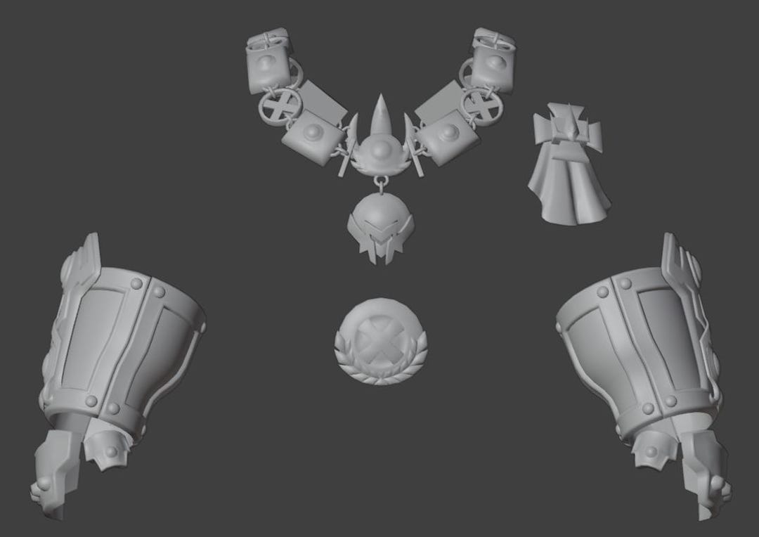 Marvel Rivals | Magneto | King Magnus Equipment STL File | Game ...