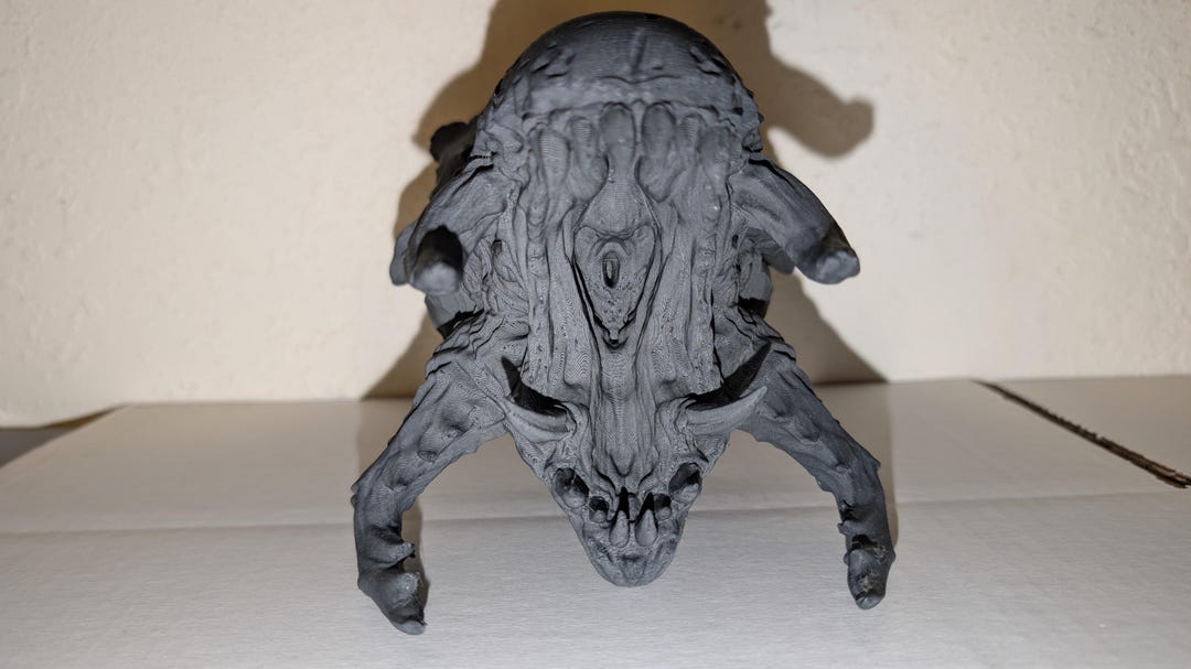 Helldivers 2 Bile Titan Head: 3D Printed Sci-fi Trophy - Etsy