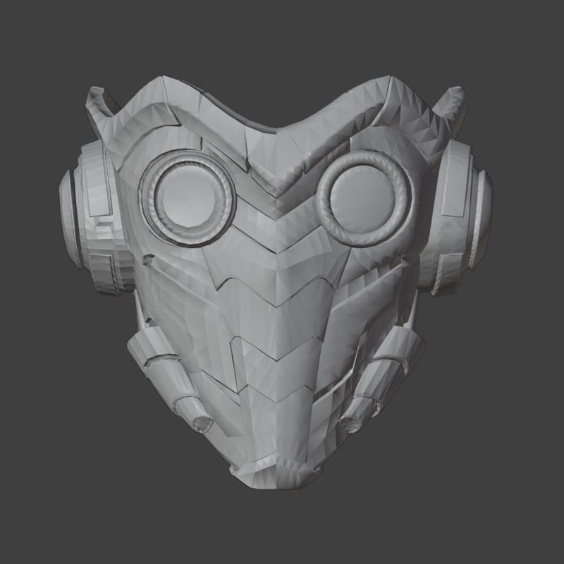 Helmet Star Lord Mask - Etsy