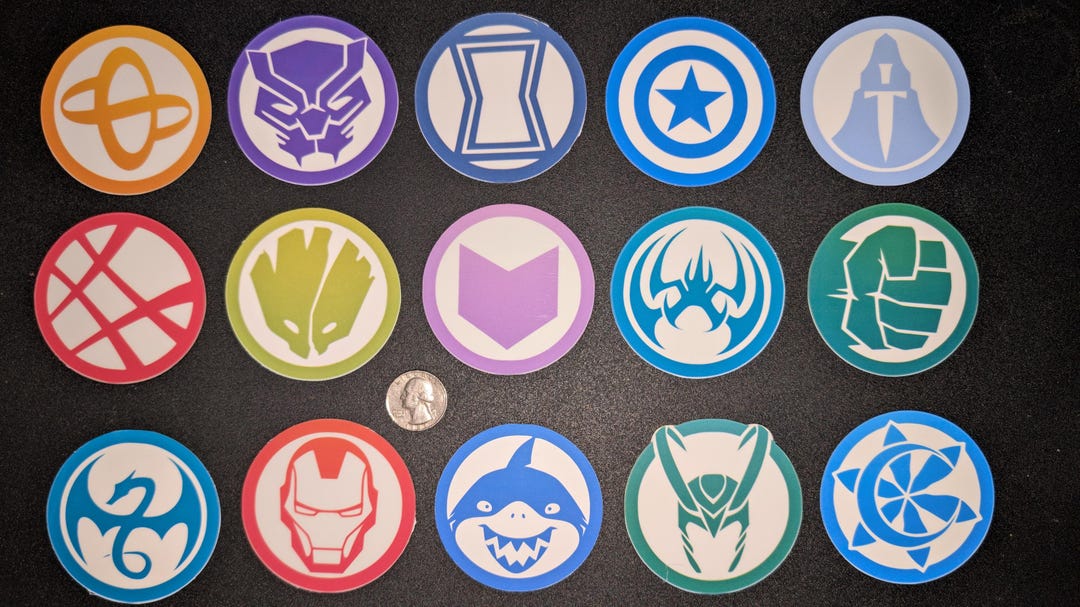 Marvel Rivals | Character/skill/icon/spray Stickers | 2'' - 4 ...