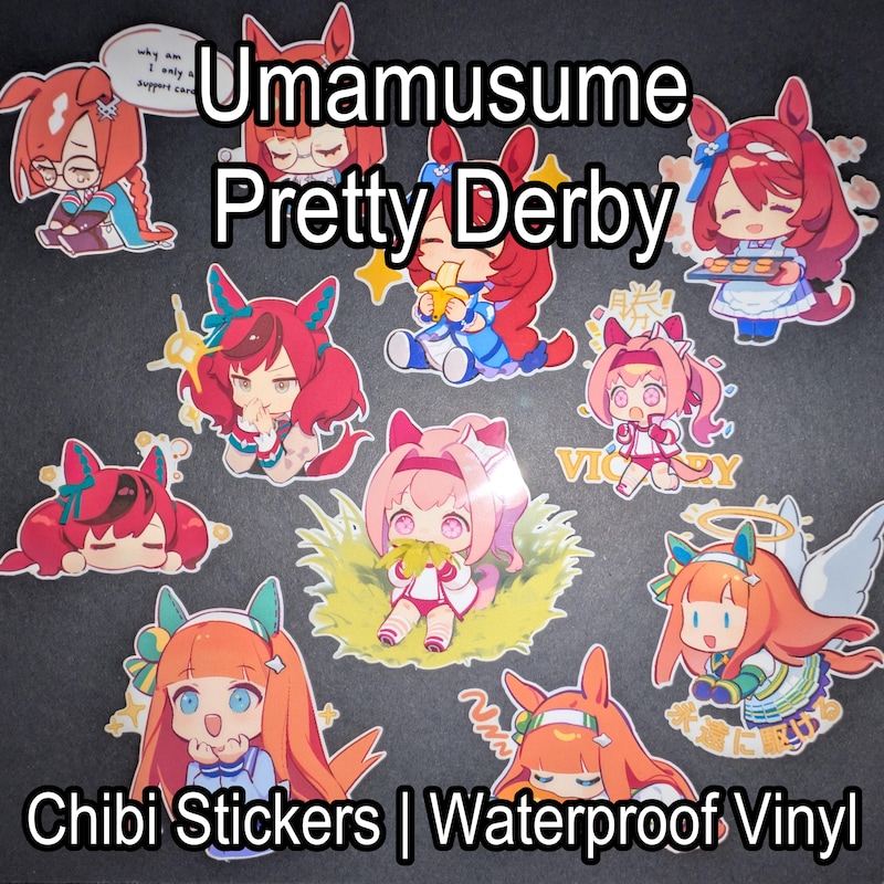 Umamusume Vinyl Decal - Etsy