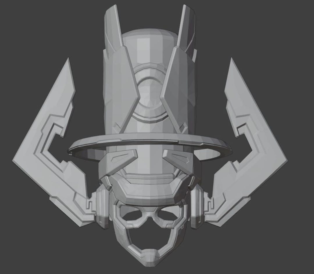 Marvel Rivals | Galacta | Default Npc/narrator Helmet STL | Game ...