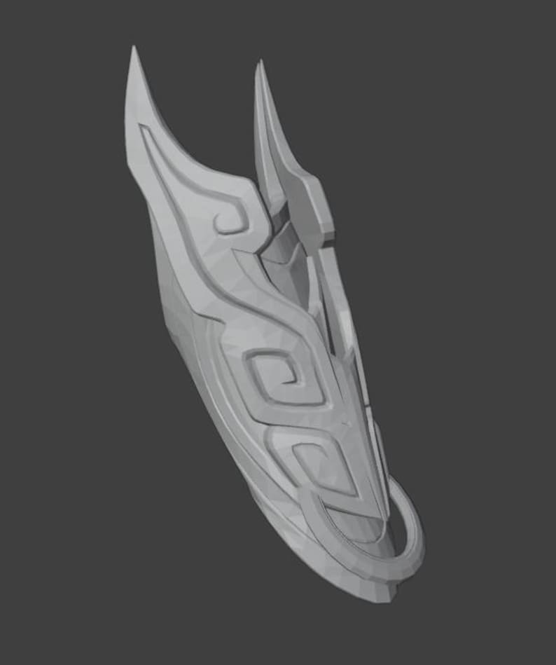 Mantis Jade Maiden Costume: Dragon Belt & Bracers STL Files - Etsy