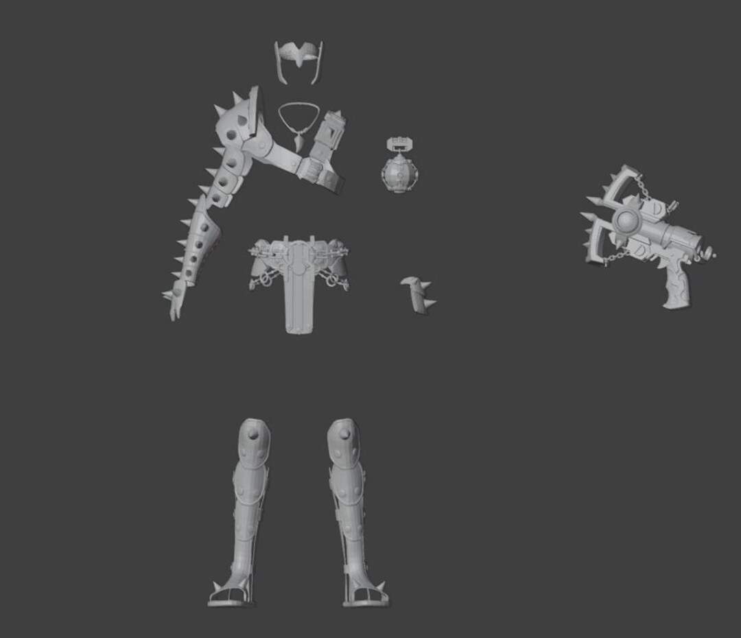 Marvel Rivals | Hulk | Green Scar Full Armor Set + Gamma Gun/grenade ...