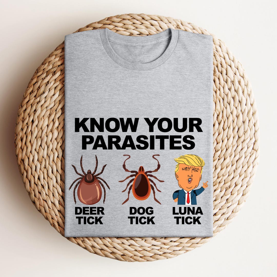 Know Your Parasites T-shirt: Sarcastic Anti-trump Political Humor - Etsy