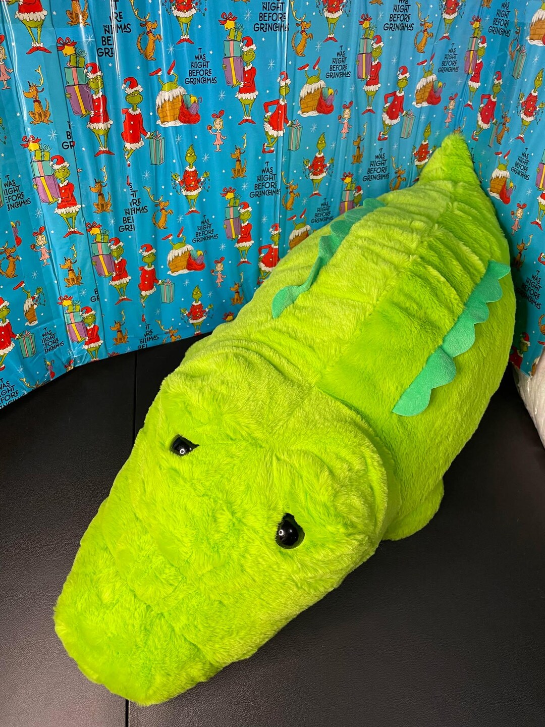 New 31" Inch Jumbo Japanese Alligator Plush Yell World - Etsy