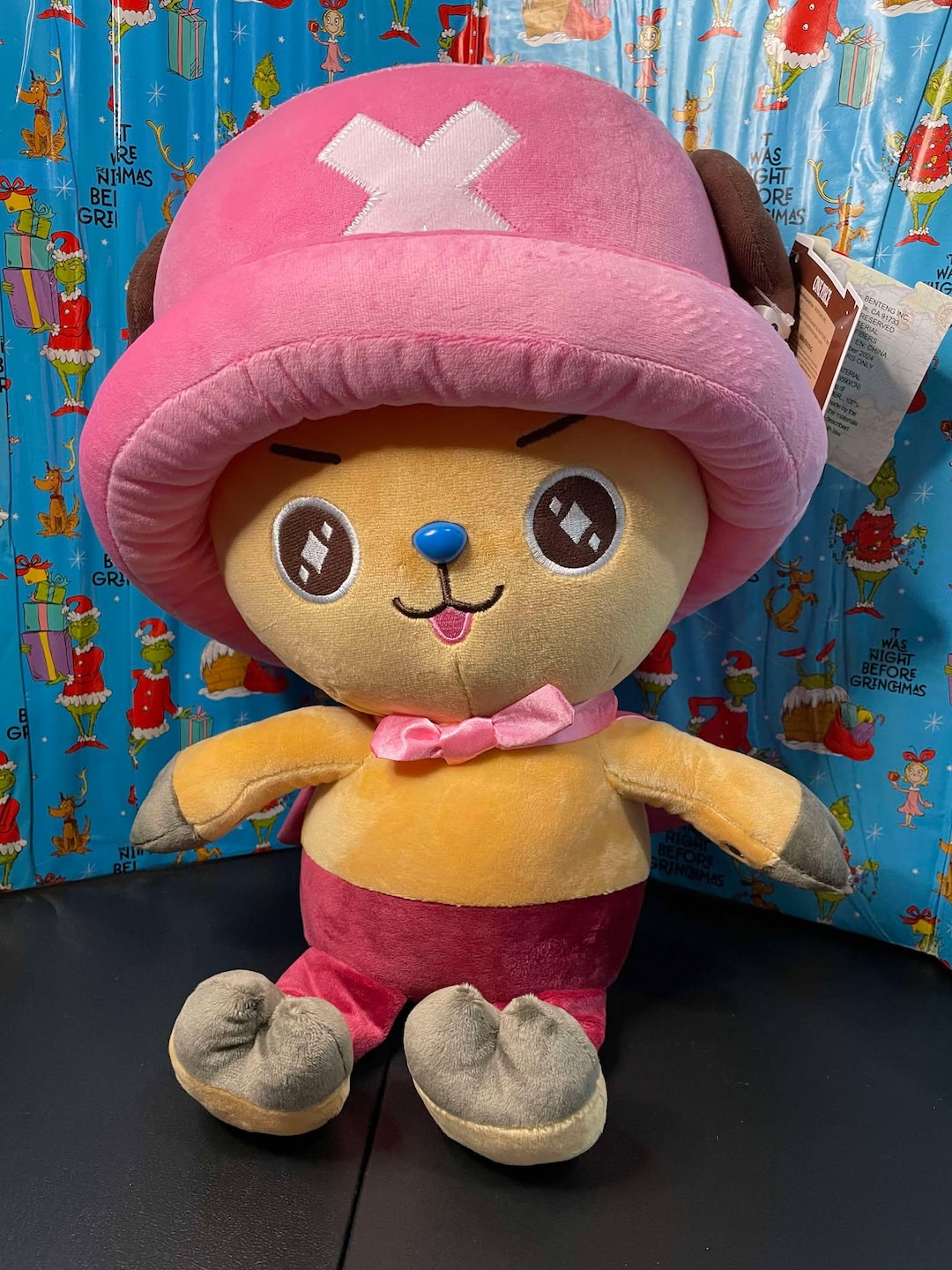 New 18" Inch Chopper in Pink Hat and Cape One Piece Anime Plush - Etsy
