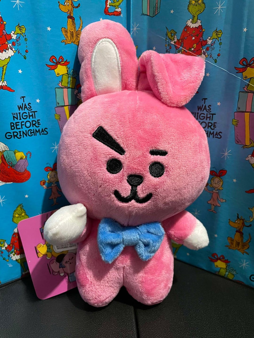 New 9" Inch BT21 Cooky Rabbit Pink Plush - Etsy