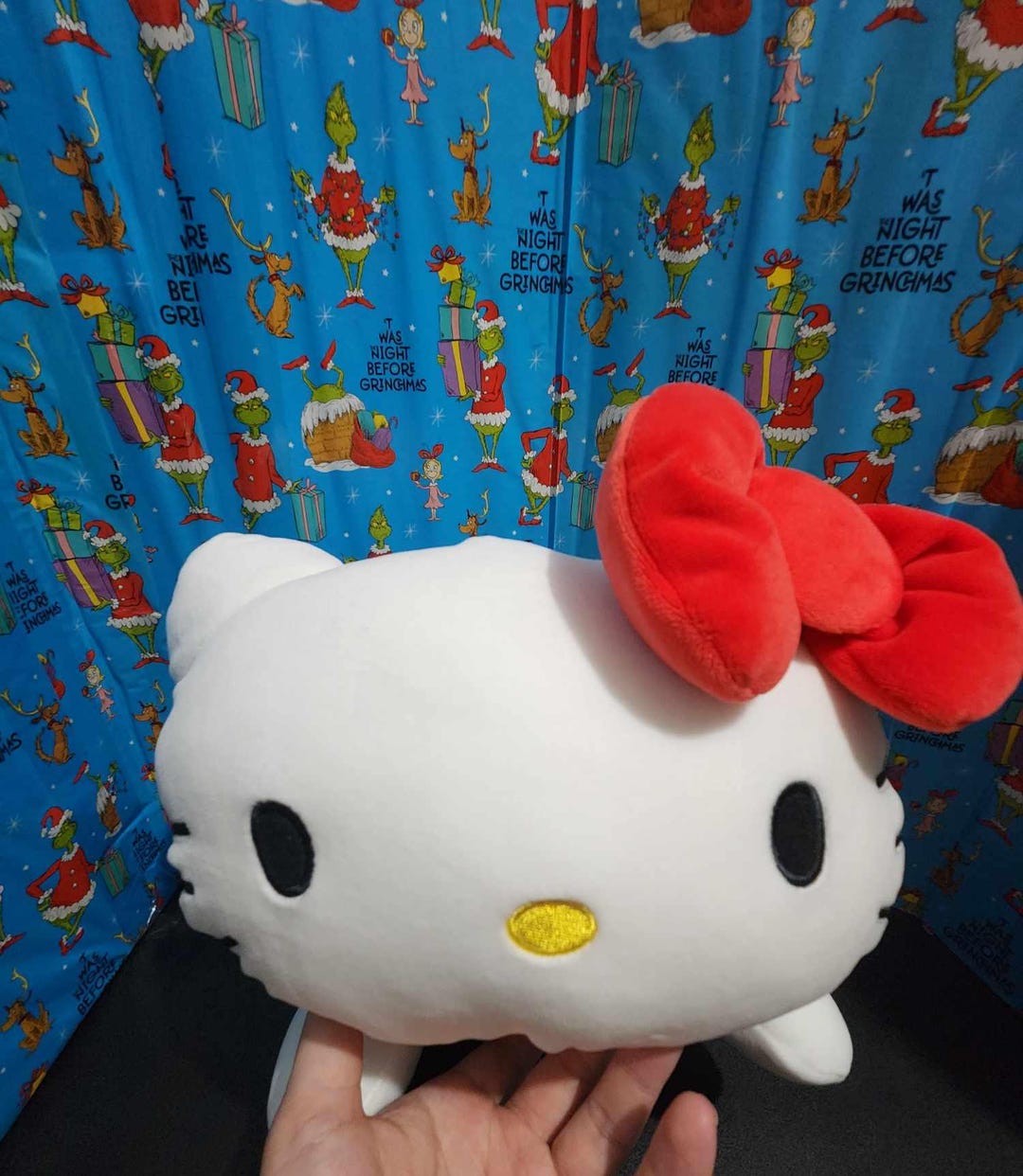 New 12 Inch Hello Kitty Laying Down Plush - Etsy