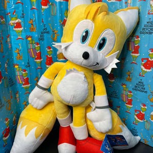 Sonic Movie Tails Plush - Etsy