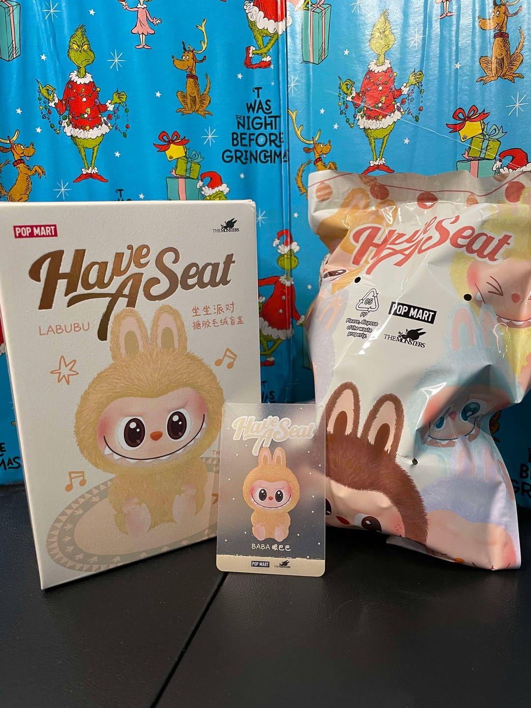 New Authentic Popmart BABA the Monsters Labubu Have A Seat - Etsy