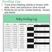 Complete Baby Tracker Google Sheets Spreadsheet, Feeding, Diaper, and ...