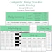 Complete Baby Tracker Google Sheets Spreadsheet, Feeding, Diaper, and ...