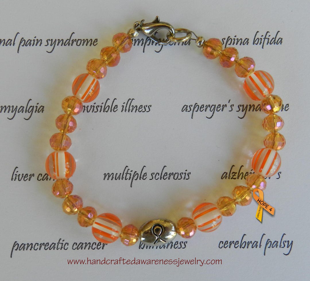 Orange Ribbon Awareness, MS, COPD, CRPS Warrior, Rsd Fighter, Kidney ...
